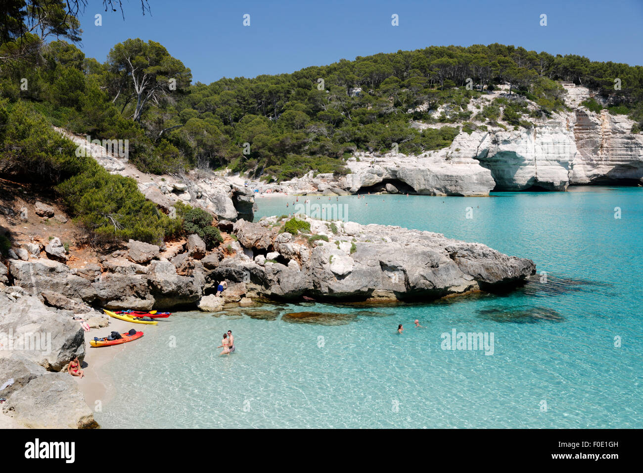Menorca south coast beaches hi-res stock photography and images - Alamy