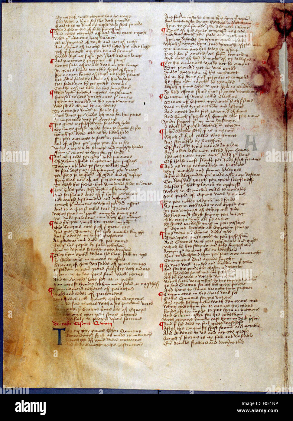 'Fall of Princes' refers to a specific event or theme in history or art ...