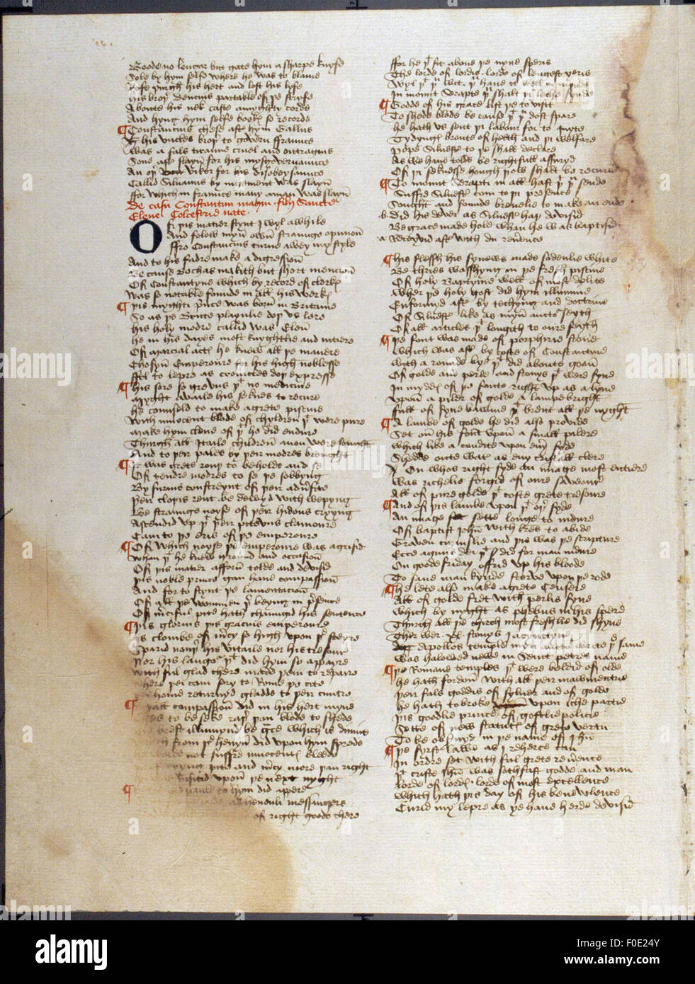 The 'Fall of Princes' refers to the dramatic decline of royal figures ...