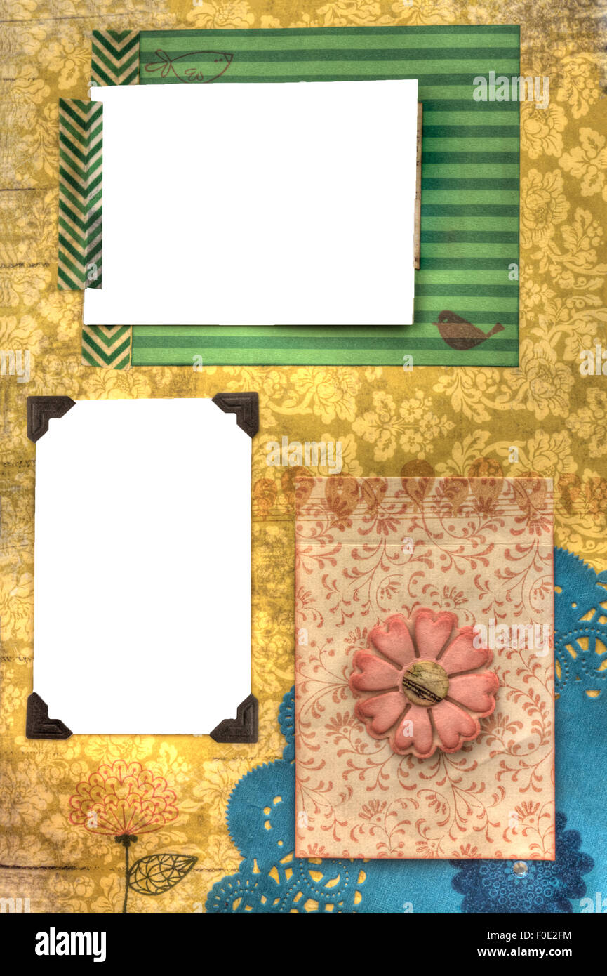 Blank Scrapbook Template