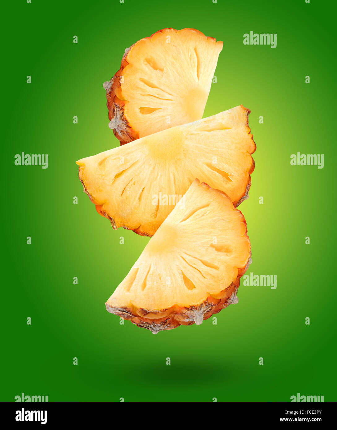 Fresh pineapple cut halves hi-res stock photography and images - Alamy