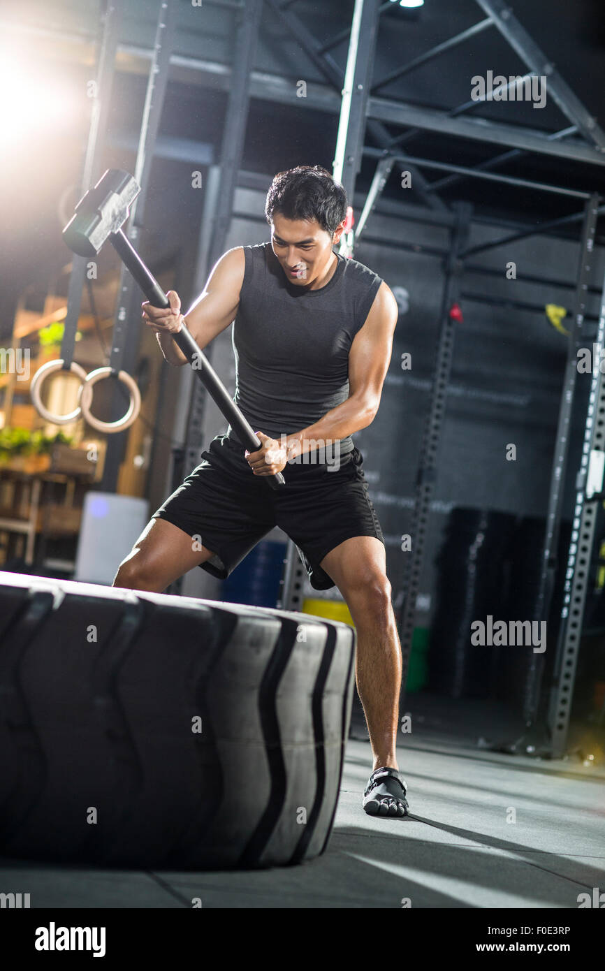 Hammering machine hi-res stock photography and images - Alamy