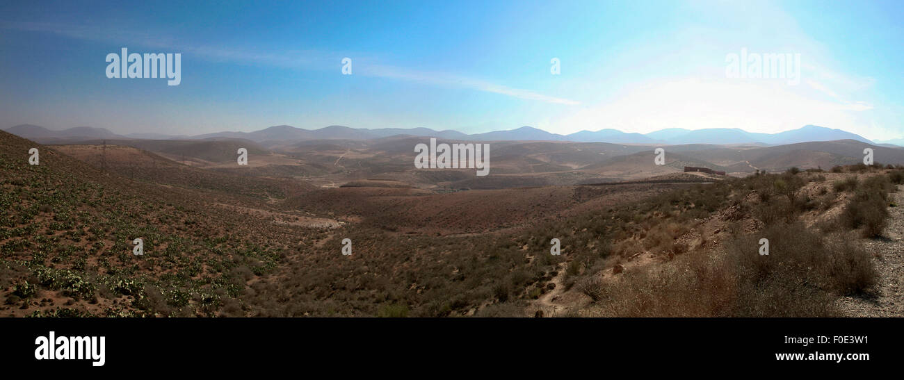 Panorama of the Atlas mountains in Morocco Stock Photo - Alamy