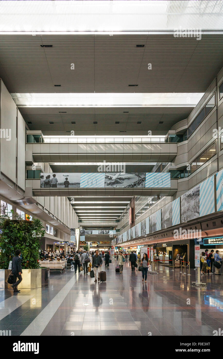 Haneda Airport International Terminal in Japan Stock Photo - Alamy