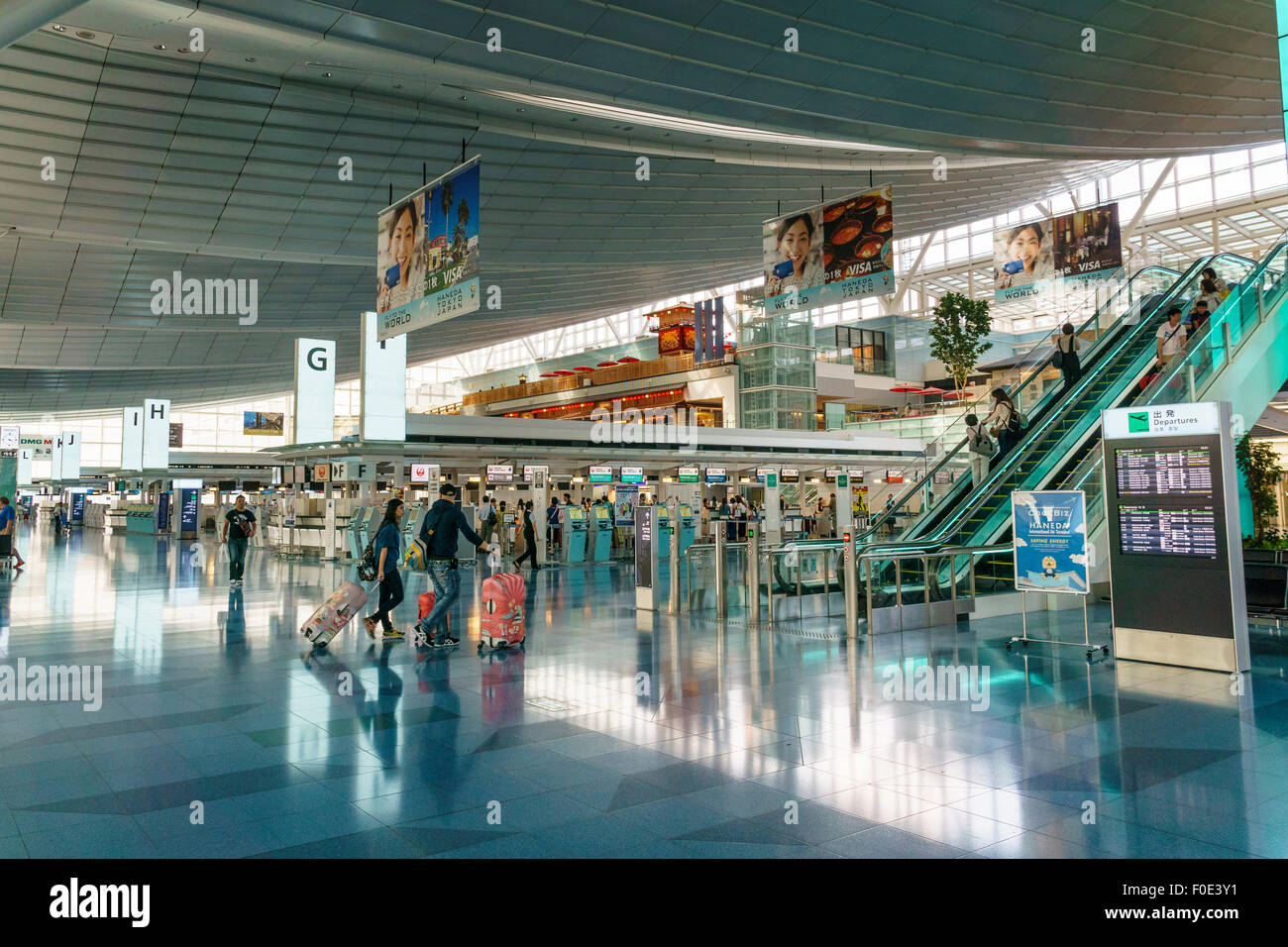 Haneda Airport International Terminal in Japan Stock Photo - Alamy