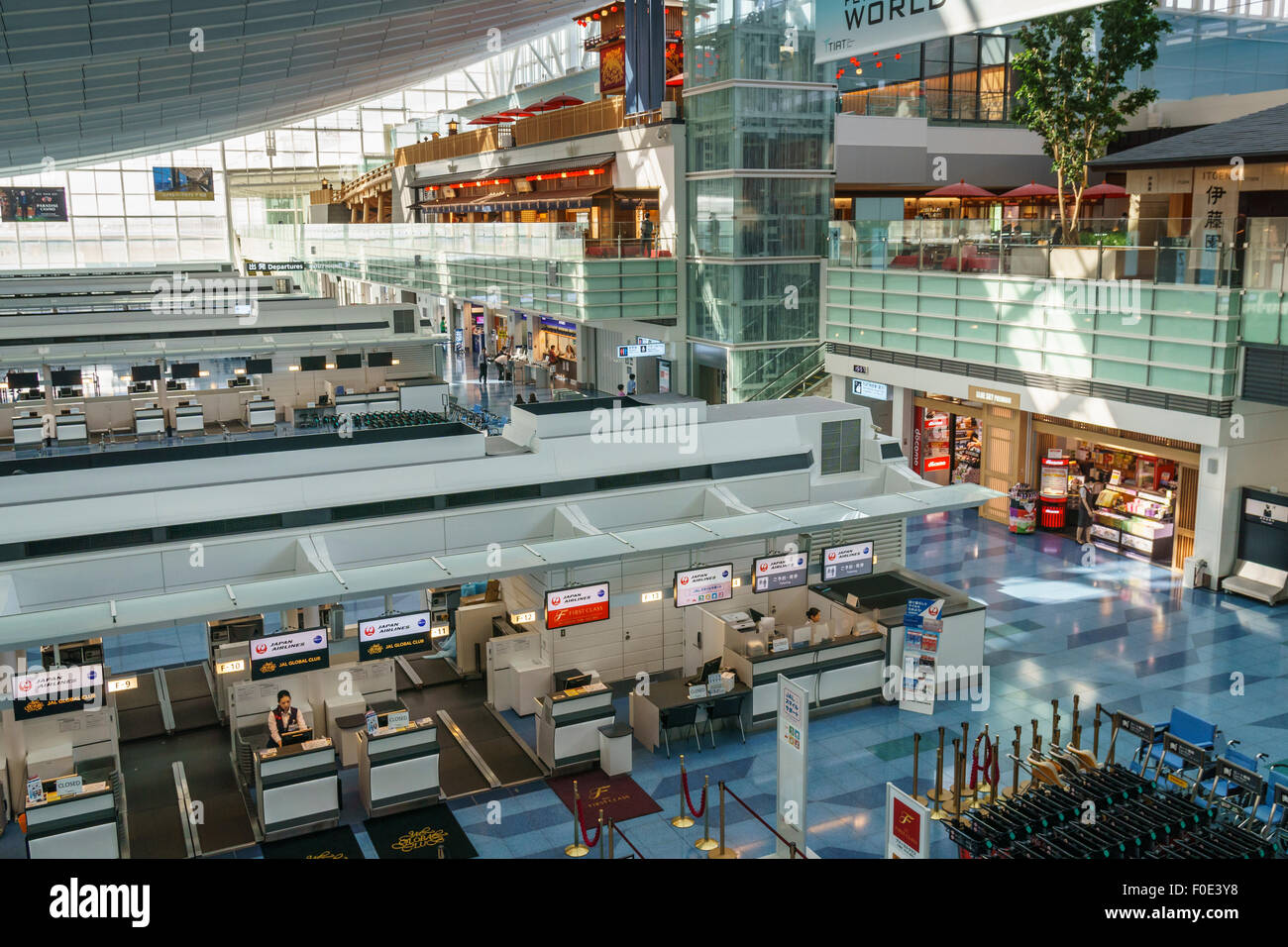 Haneda Airport International Terminal in Japan Stock Photo - Alamy