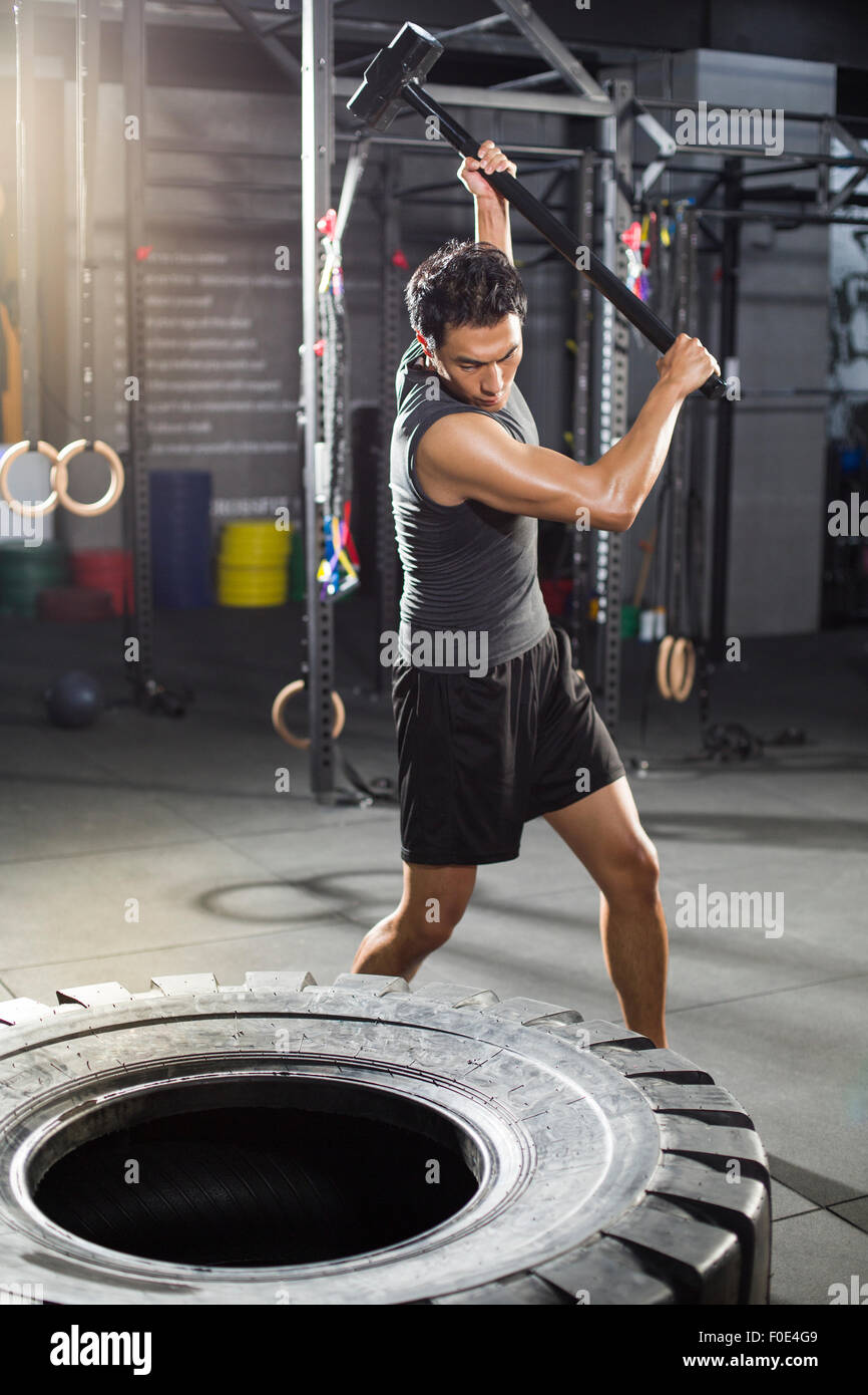 Hammering machine hi-res stock photography and images - Alamy