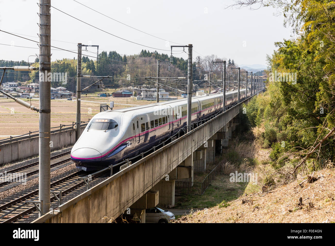 Asia japan shinkansen bullet train hi-res stock photography and images ...