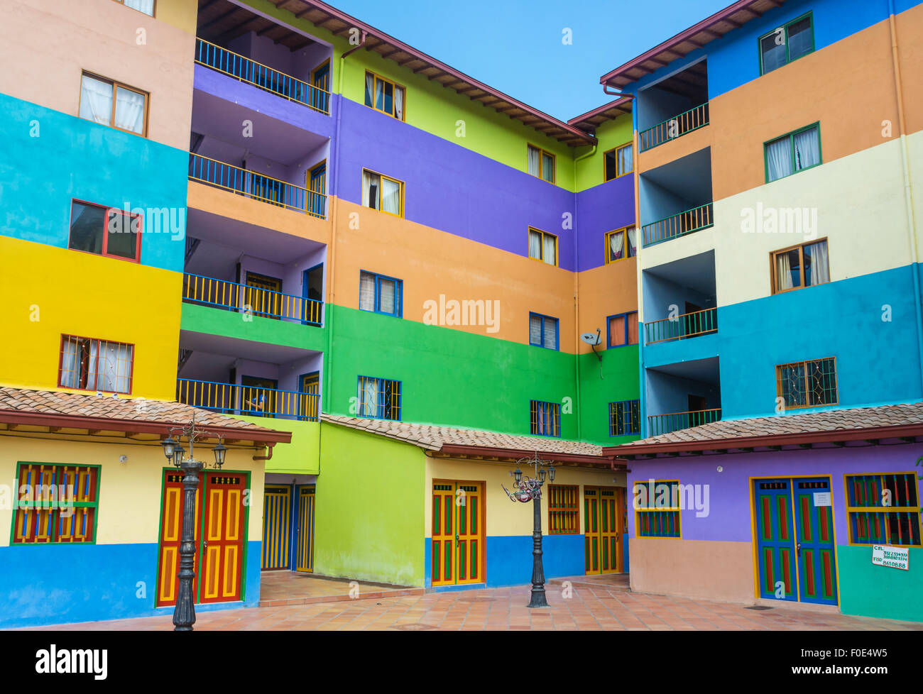 Colorful building hi-res stock photography and images - Alamy