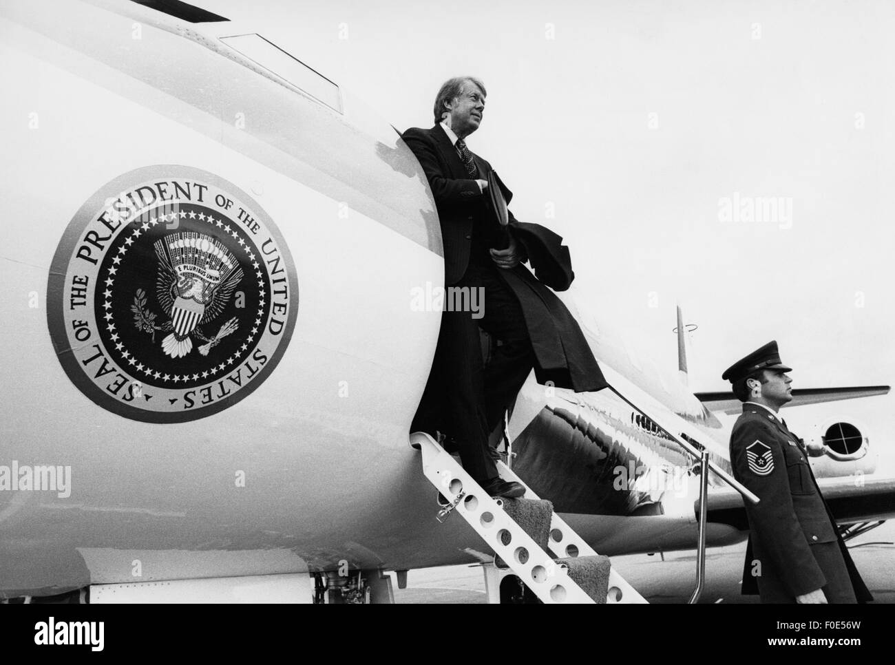 Jimmy carter air force one hi-res stock photography and images - Alamy
