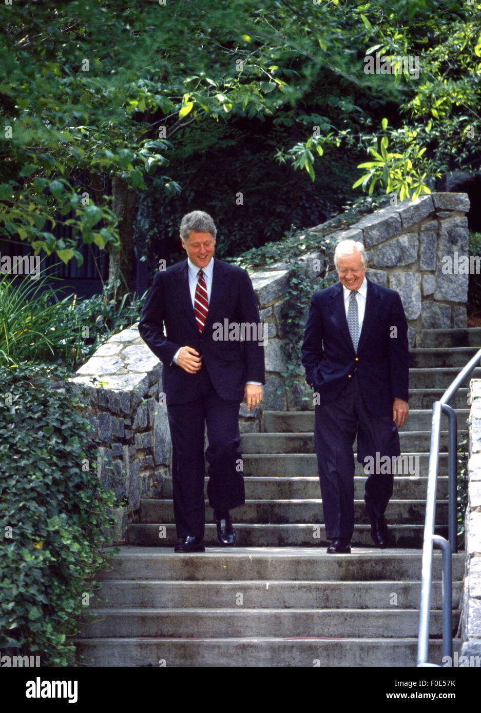 Atlanta, Georgia, USA. 1st Jan, 1992. Former President Jimmy Carter ...
