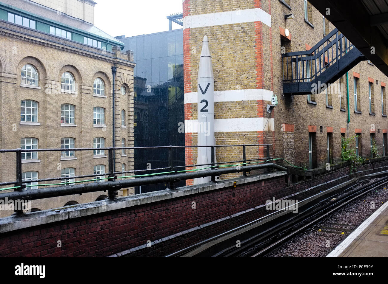V2 rocket london hi-res stock photography and images - Alamy