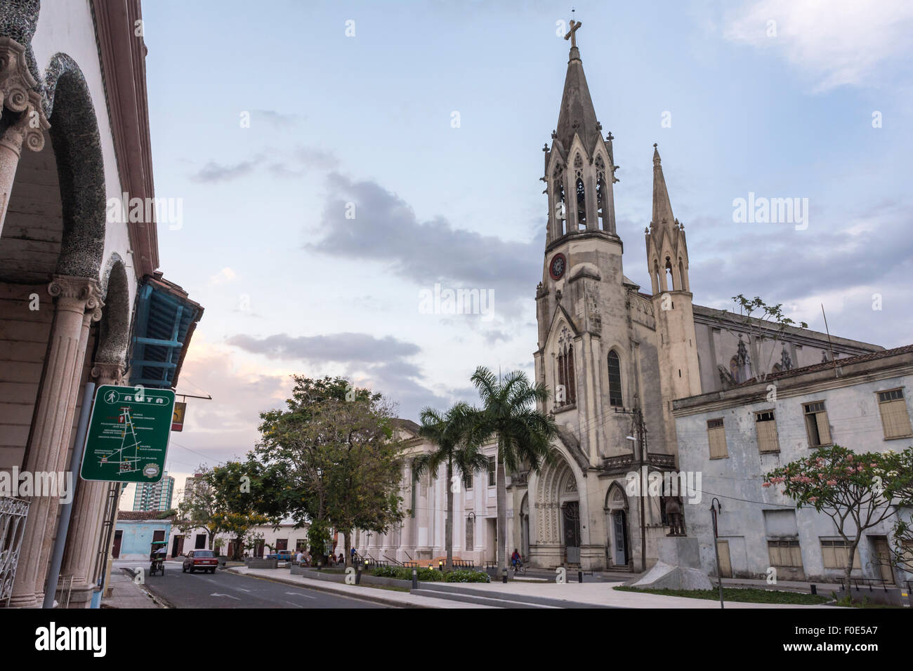 Church in Cuba Stock Photo - Alamy