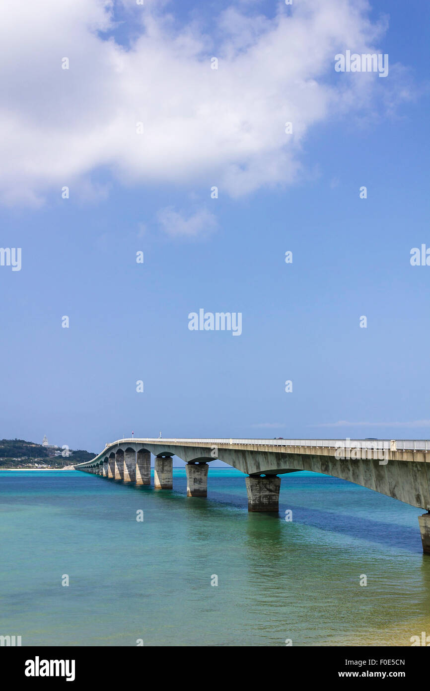 Kouri bridge in Okinawa, Japan Stock Photo - Alamy