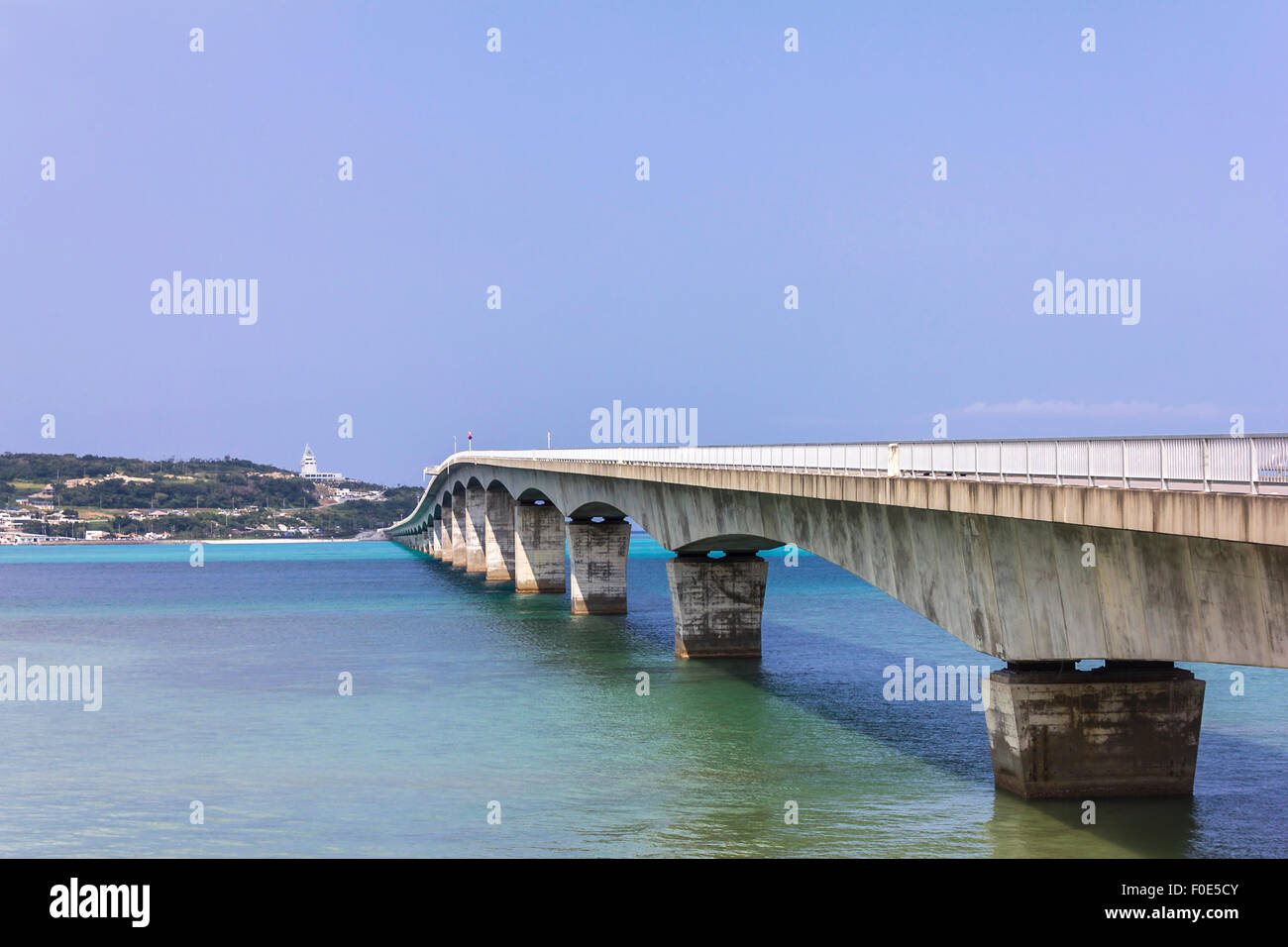 Kouri bridge in Okinawa, Japan Stock Photo - Alamy