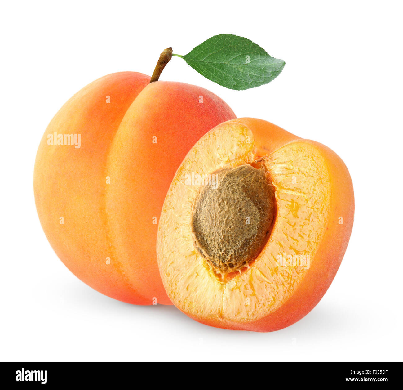 Two whole apricots hi-res stock photography and images - Alamy