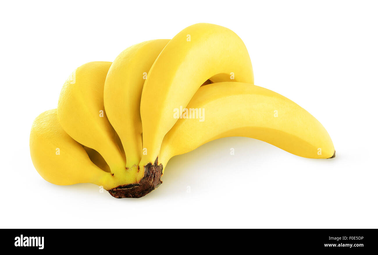 Bunch raw bananas on Cut Out Stock Images & Pictures - Alamy