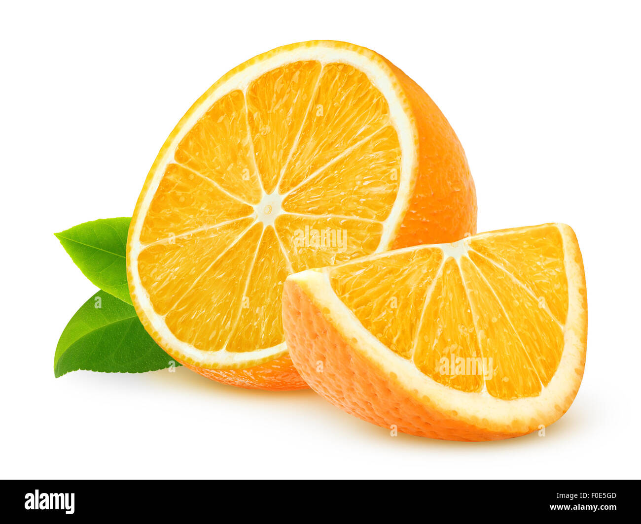 Orange wedge cut out food hi-res stock photography and images - Alamy