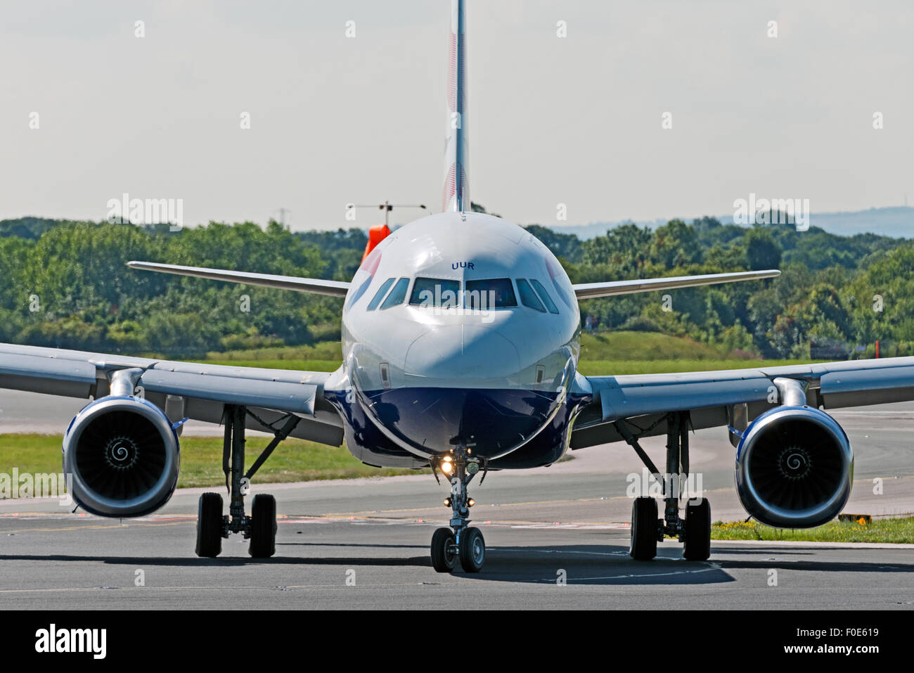 British airways Manchester Airport england uk jet airliner Stock Photo ...