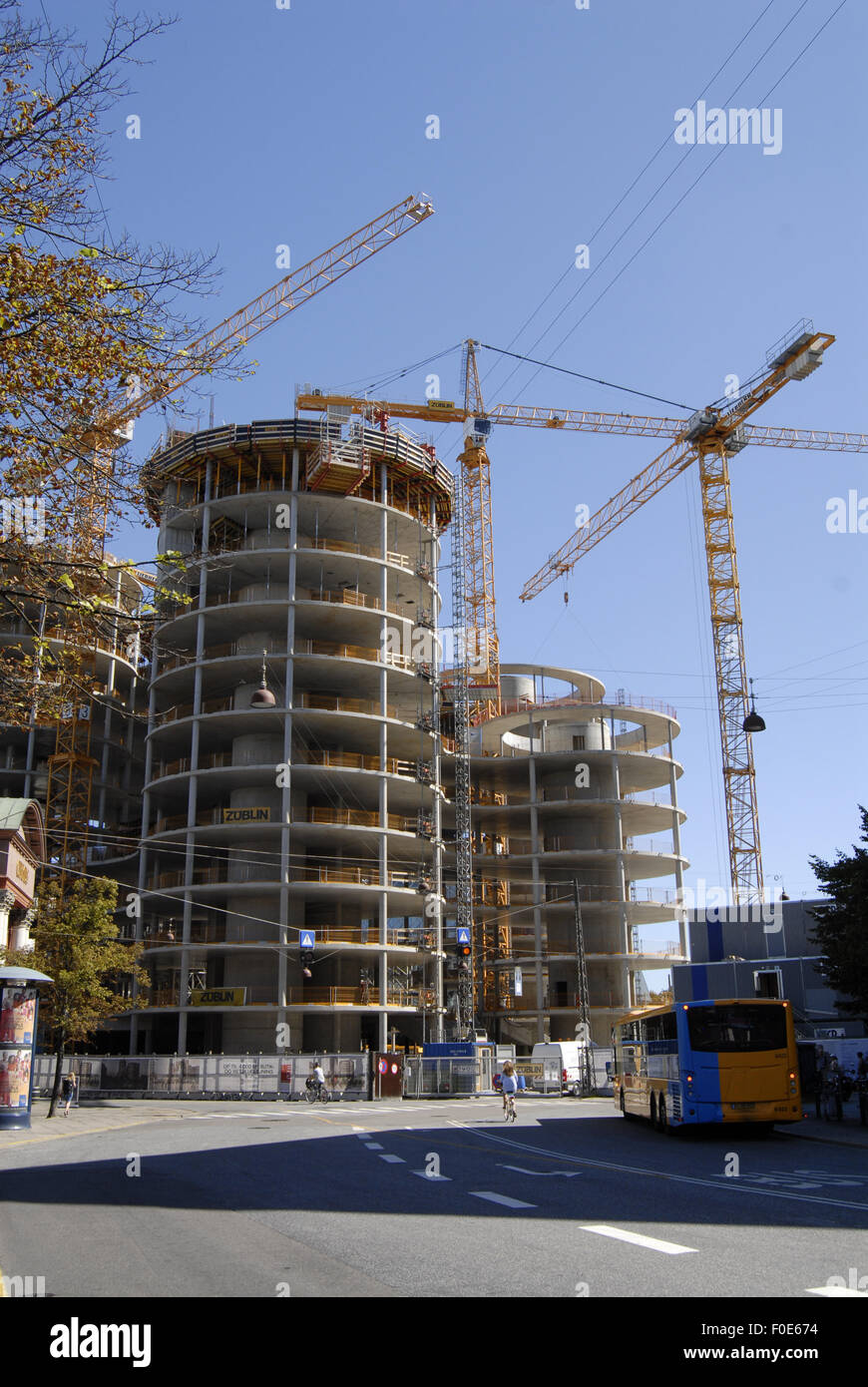 Axel towers construction hi-res stock photography and images - Alamy