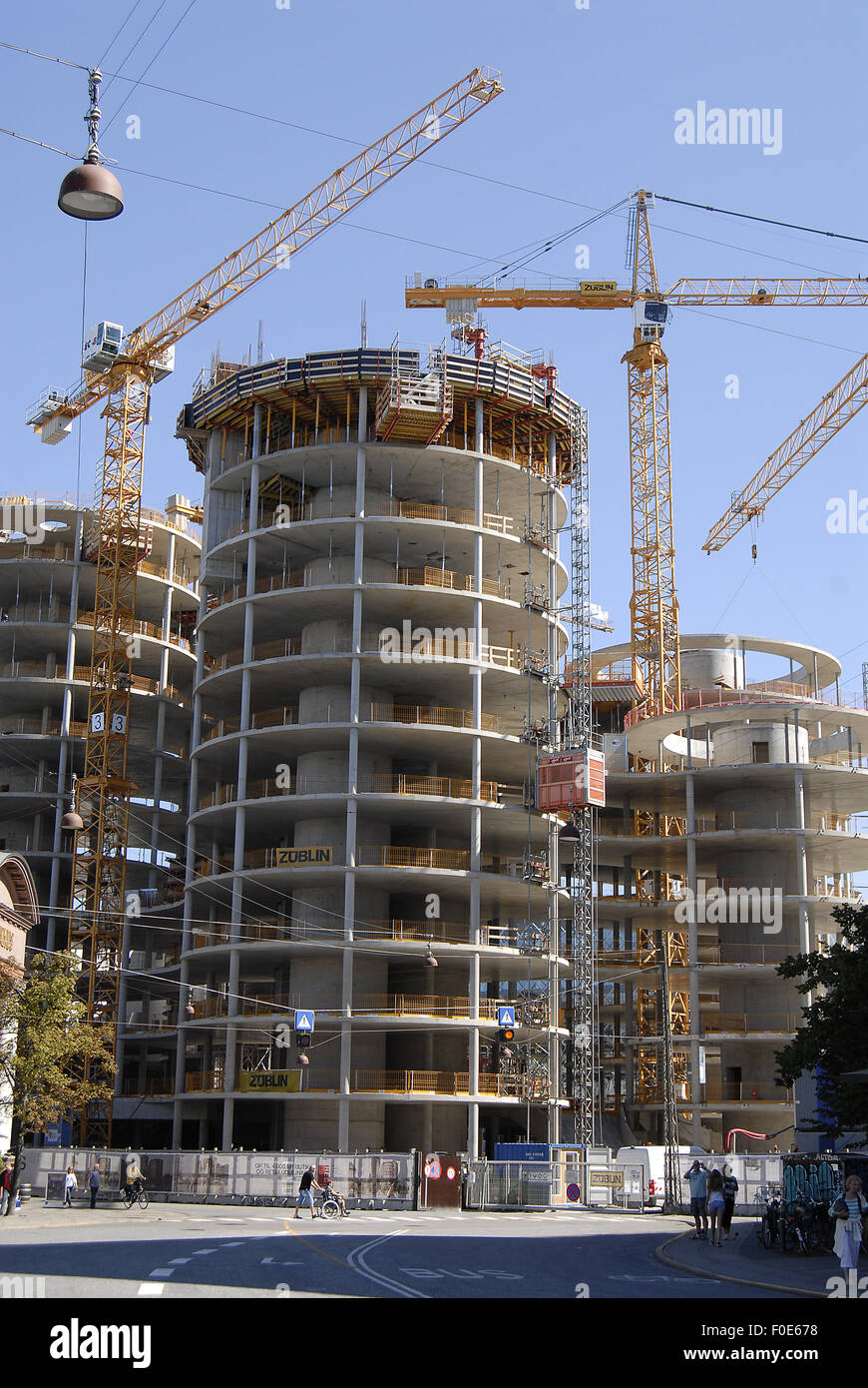 Axel towers construction hi-res stock photography and images - Alamy
