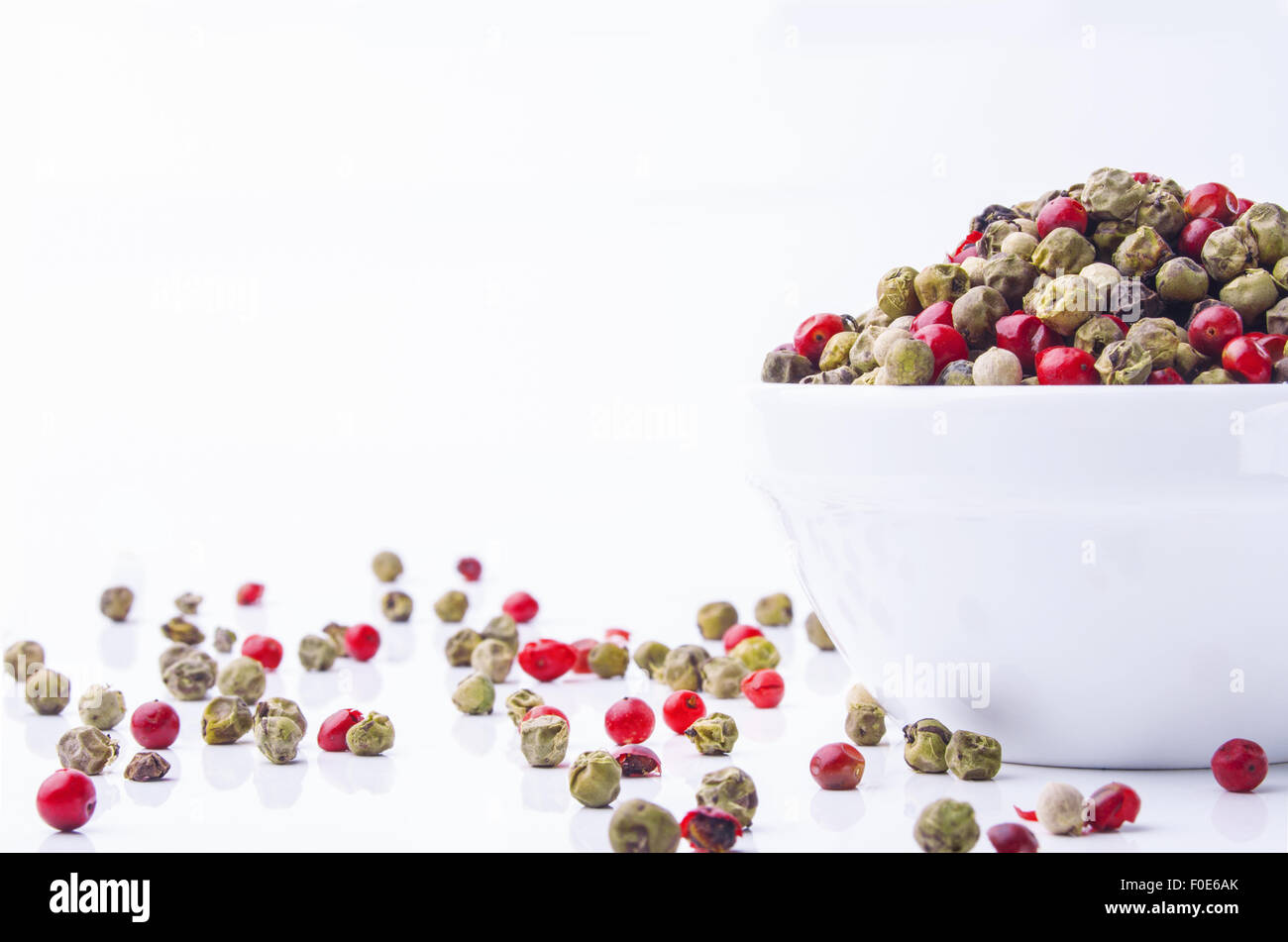 Mix of different peppers balls Stock Photo - Alamy