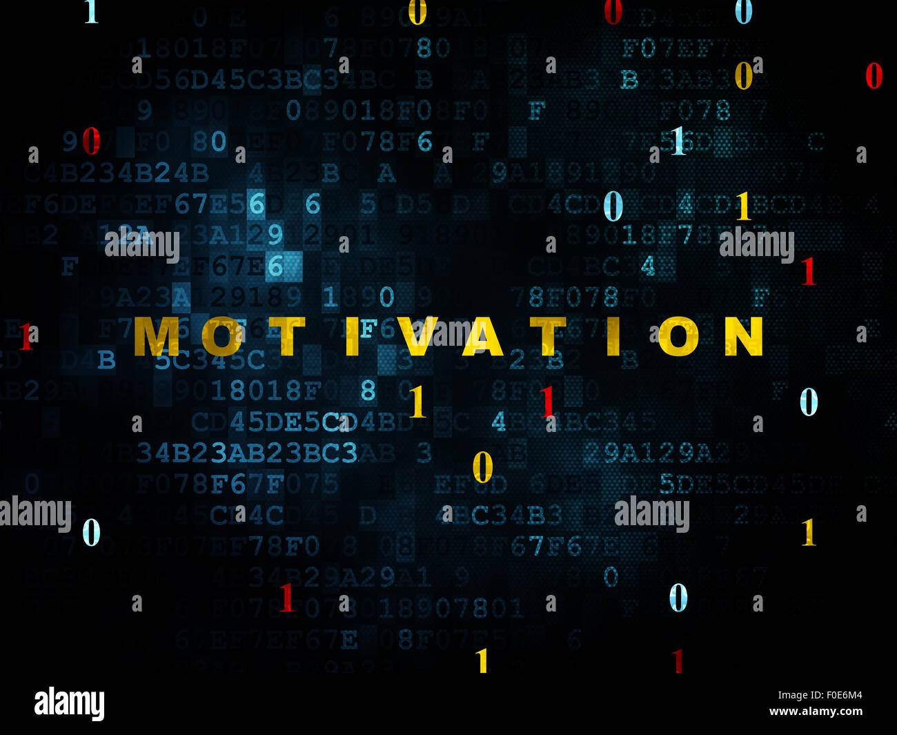 Business concept: Motivation on Digital background Stock Photo - Alamy