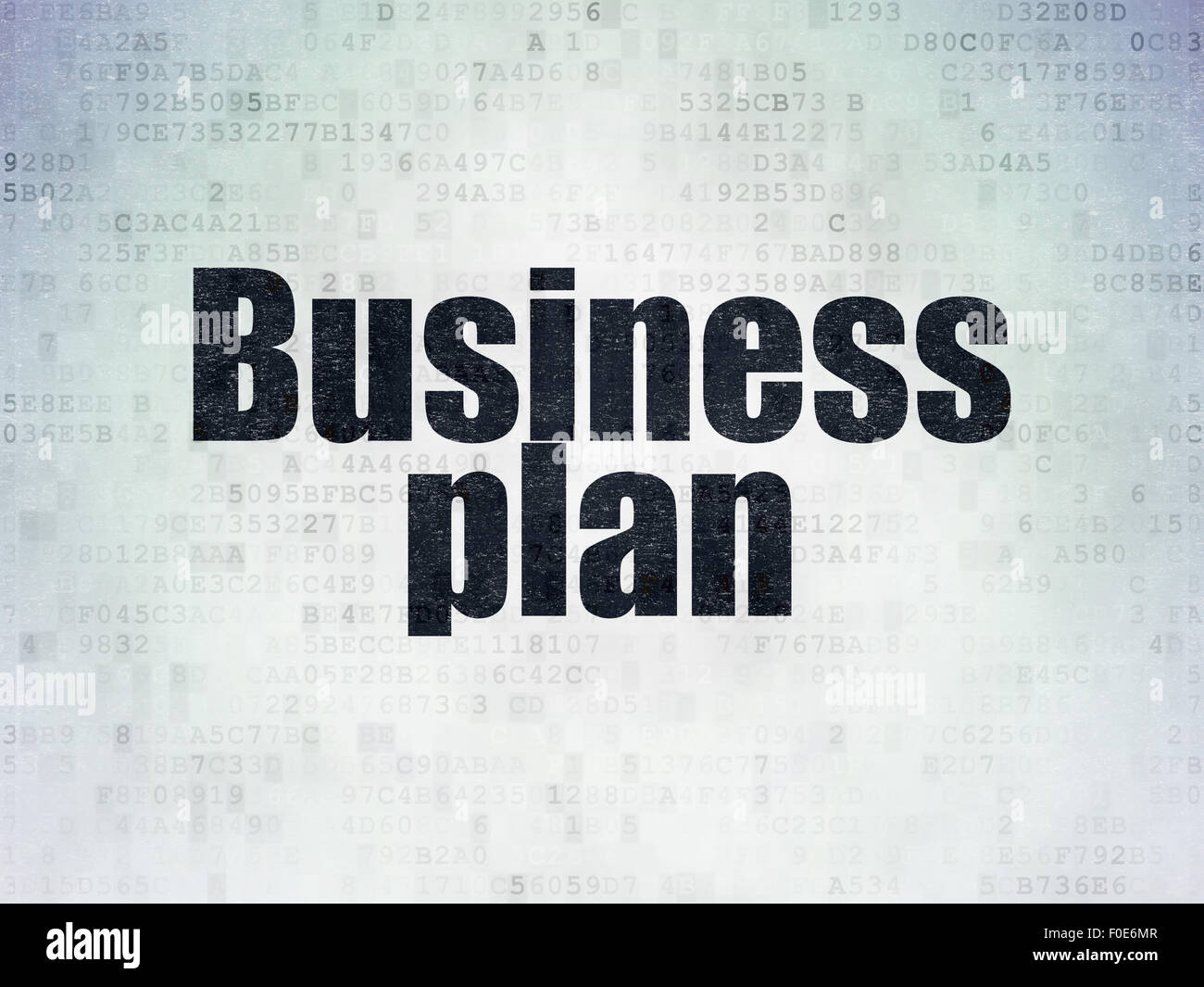 Business concept: Business Plan on Digital Paper background Stock Photo ...