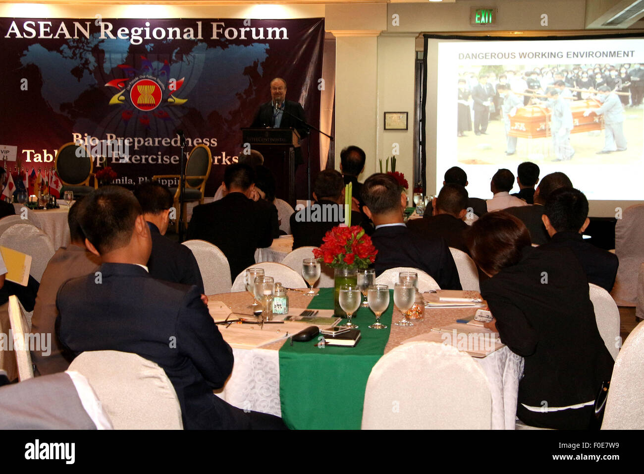 Manila, Philippines. 12th Aug, 2015. Mr. Peter Roderick Morgan (Retired ...