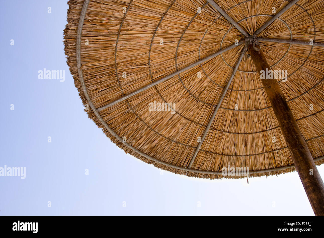 Clear sky. Sunny day. Holiday season. Paradise Stock Photo - Alamy