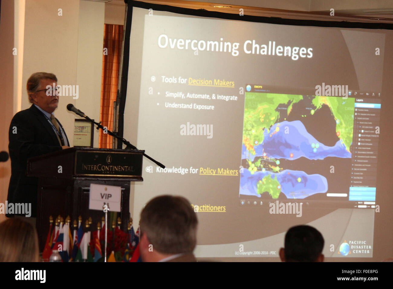 Manila, Philippines. 12th Aug, 2015. Mr. Peter Colvin of Pacific ...