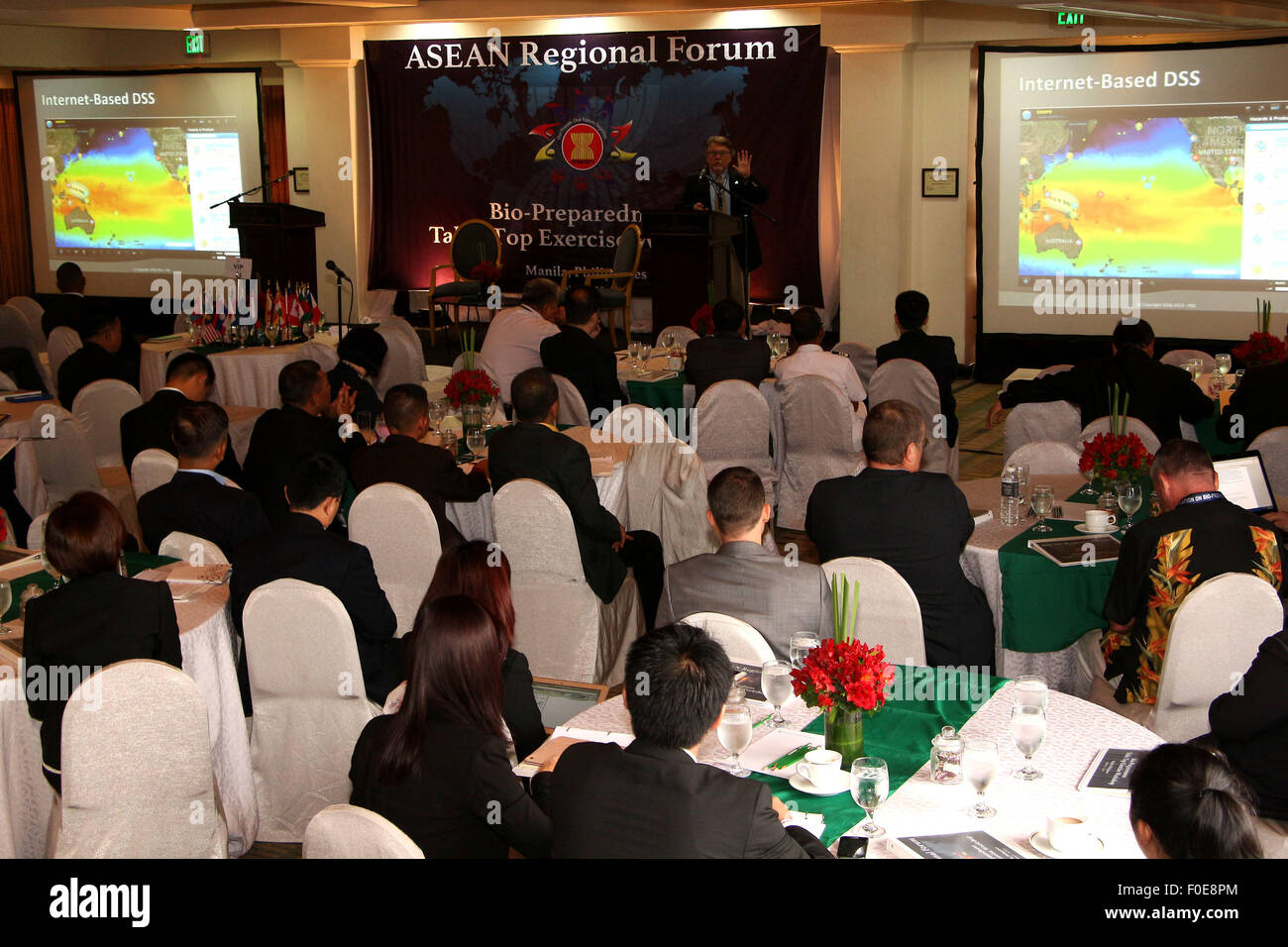 Manila, Philippines. 12th Aug, 2015. Mr. Peter Colvin of Pacific ...