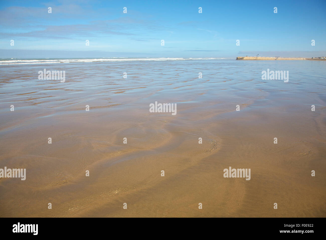Boujdour Beach in Western Sahara in south Morocco Stock Photo - Alamy
