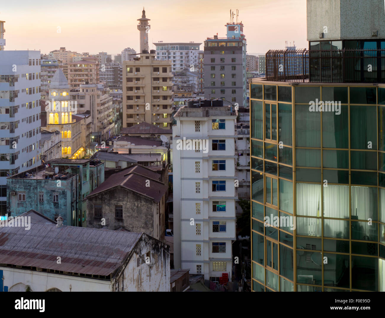 East Africa, Tanzania, Dar es Salaam Mosque Street Stock Photo - Alamy