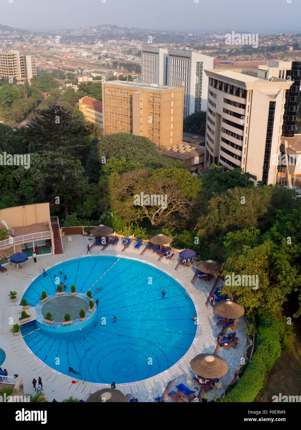 Uganda, Kampala city skyline Stock Photo - Alamy