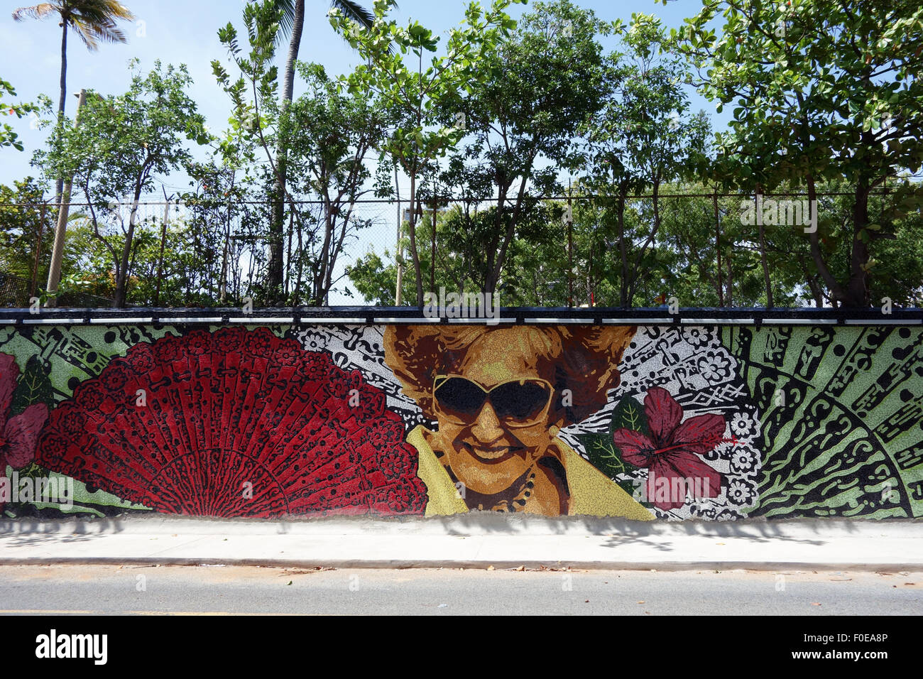 Mural art in San Juan Puerto Rico Stock Photo - Alamy