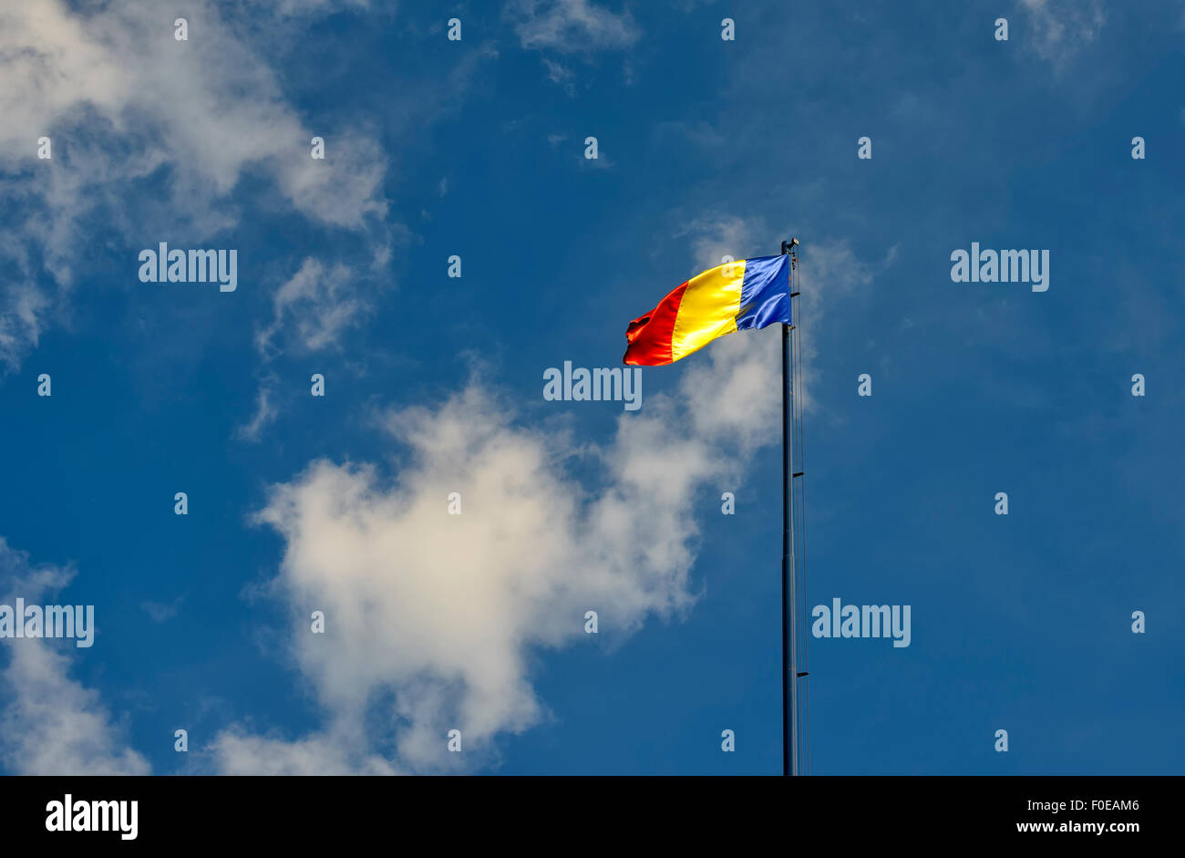 Romania bucharest flag hi-res stock photography and images - Alamy