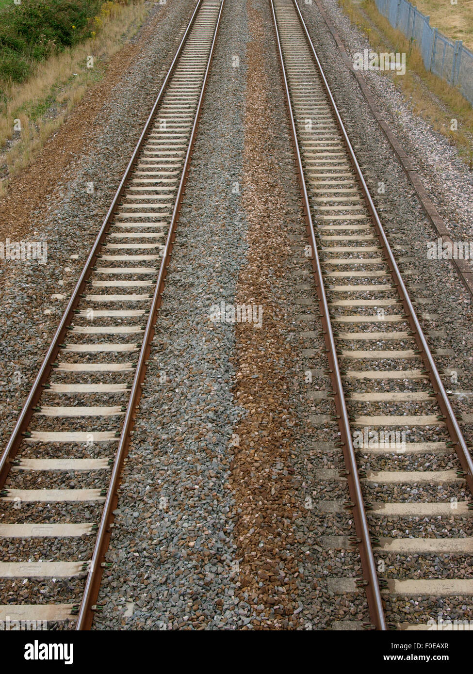 Uk rail track aerial hi-res stock photography and images - Alamy