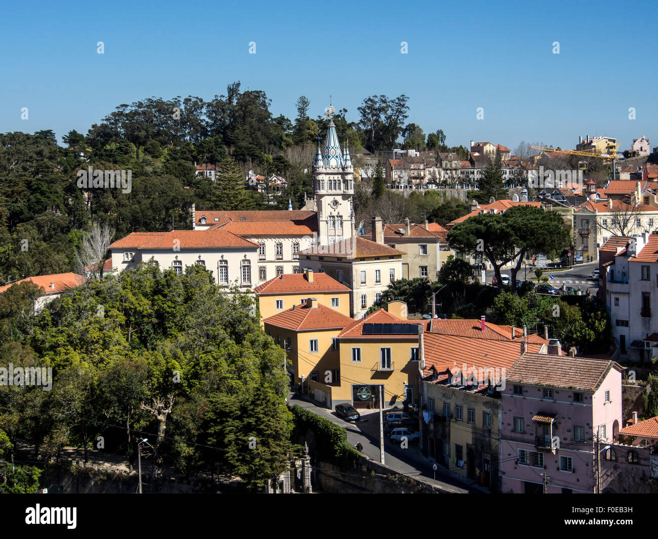 Town view of sintra hi-res stock photography and images - Alamy