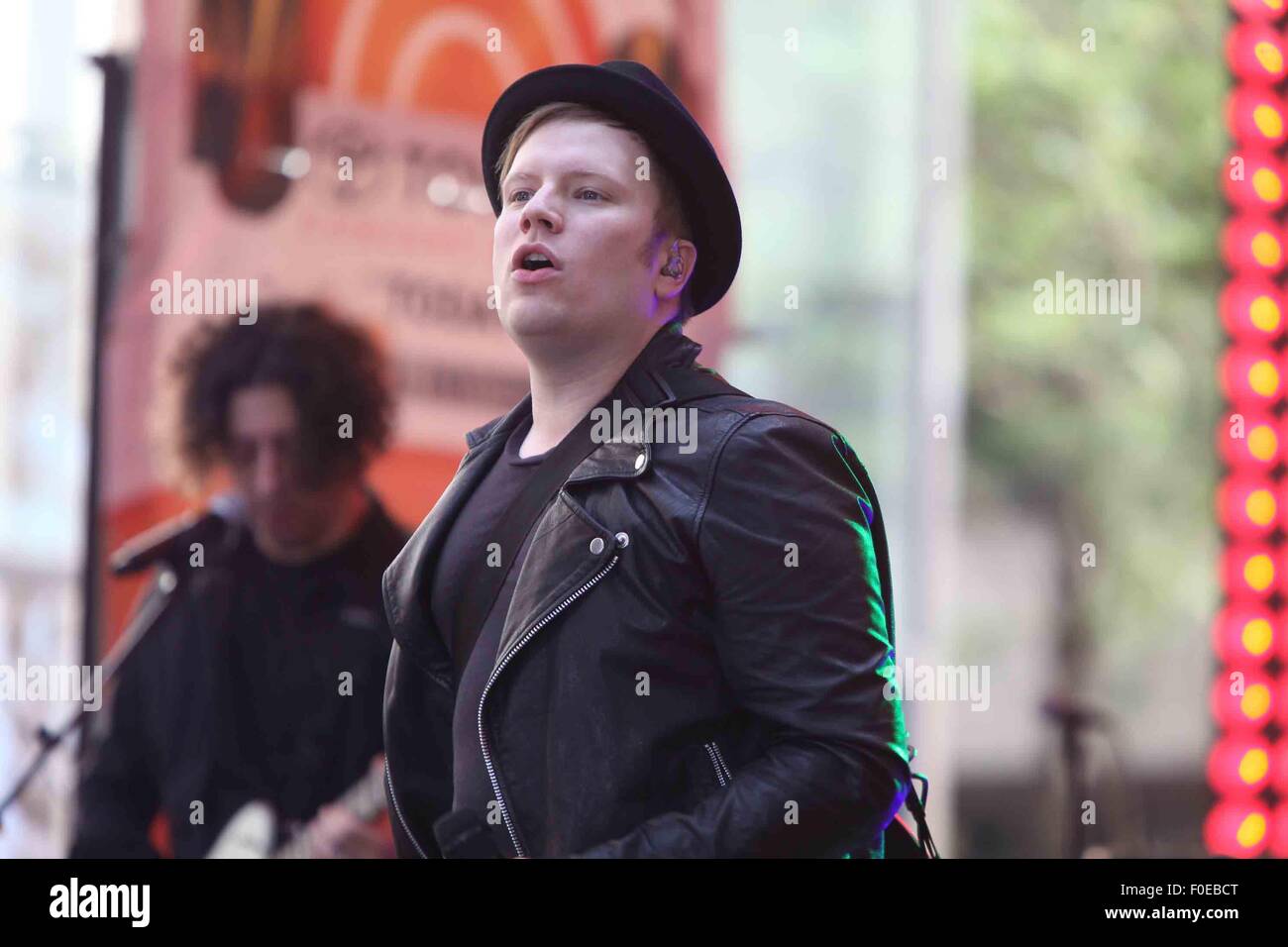 Fall Out Boy perform on NBC's 'Today' show Summer Concert Series ...
