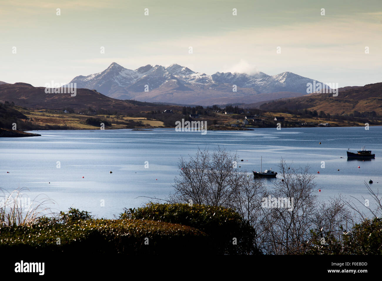 Cuillin Hills Isle of Skye Stock Photo - Alamy