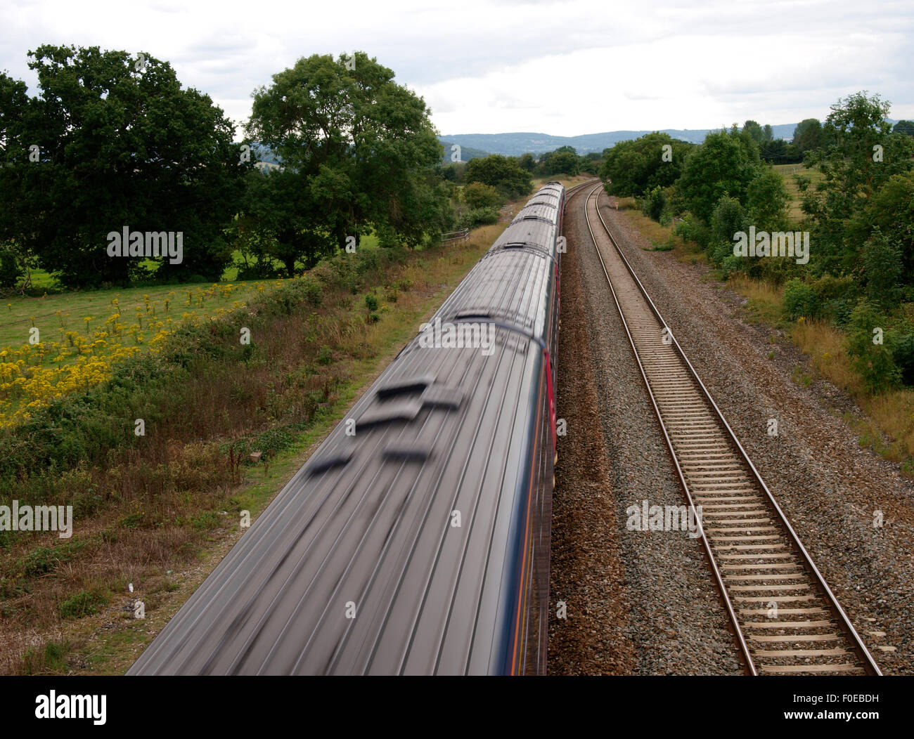 Train countryside hi-res stock photography and images - Alamy