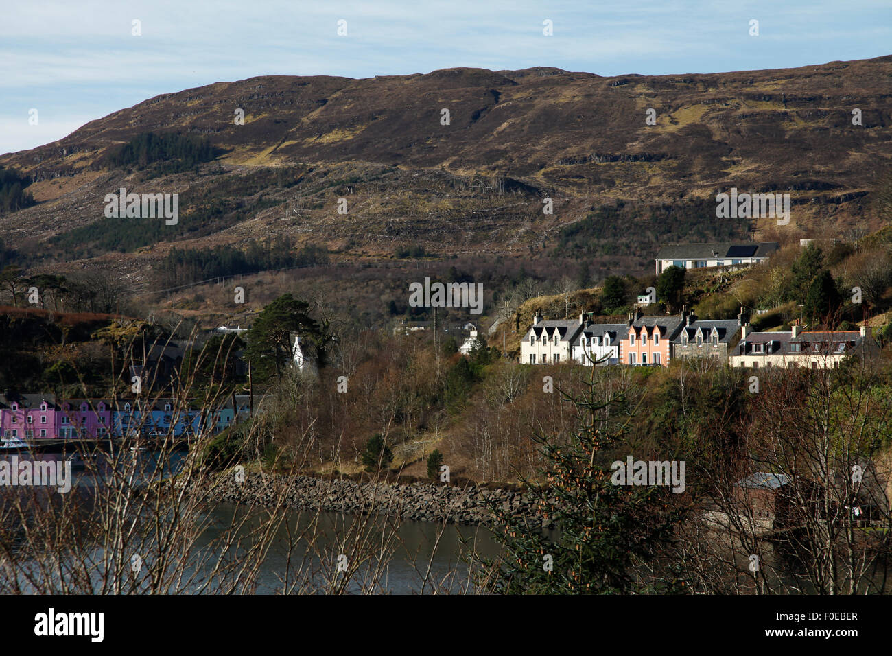Portree Isle of Skye Stock Photo - Alamy