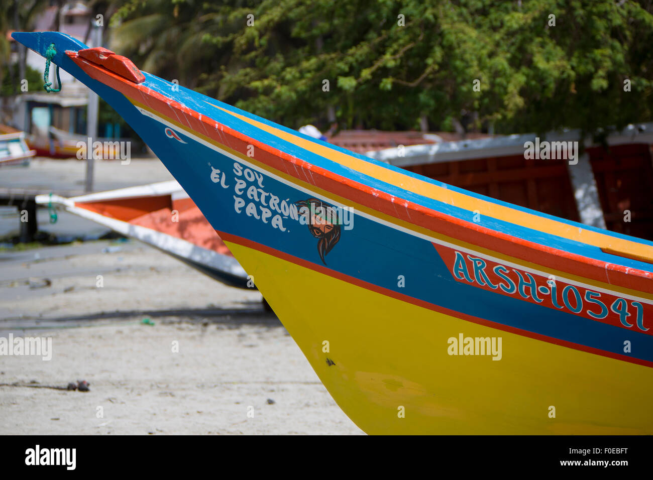 Traditional fishing boat venezuela hi-res stock photography and images ...