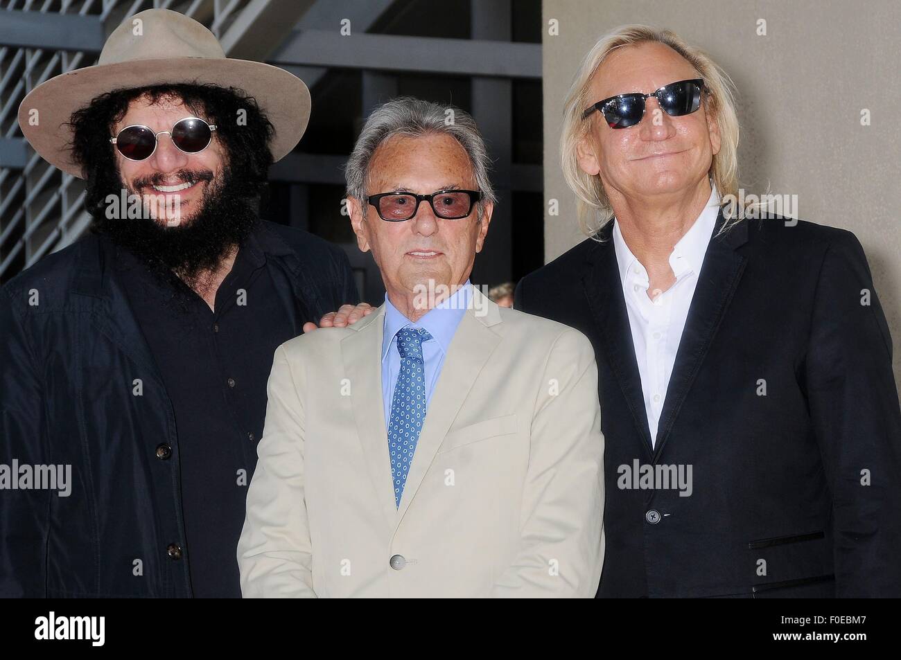 Los Angeles, California, USA. 13th Aug, 2015. Don Was, Al Schmitt, Joe ...