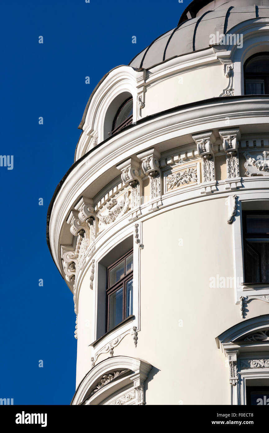 An ornate building in central Riga, Raina Bulvaris 1, Riga, Latvia ...