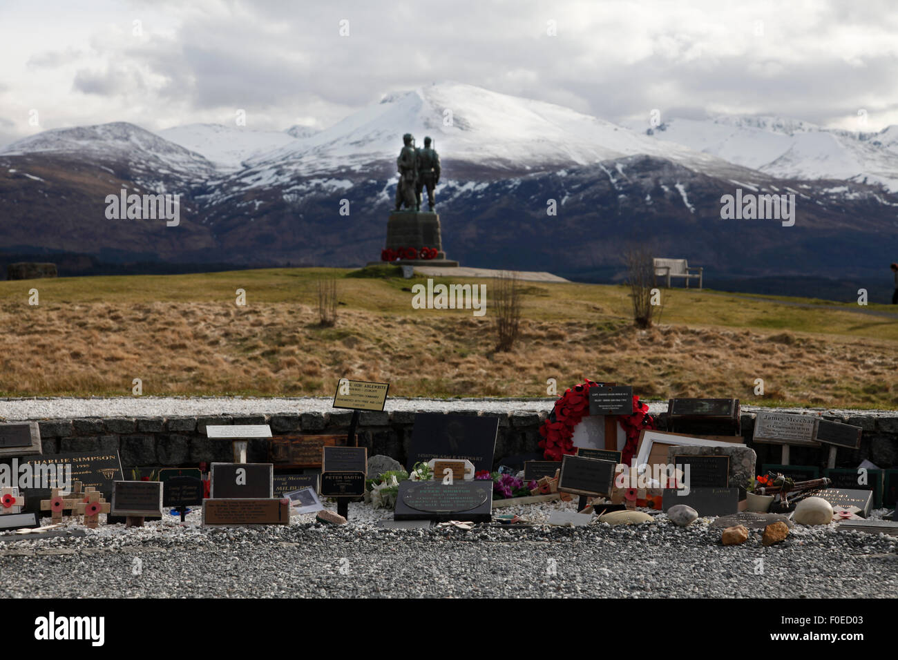 Commando memorial Spean Bridge Scotland Stock Photo - Alamy