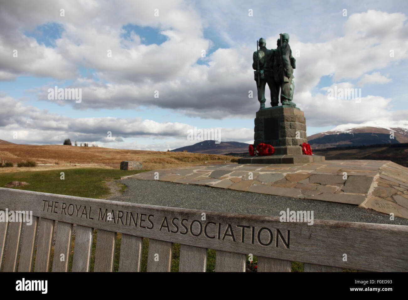 Commando memorial Spean Bridge Scotland Stock Photo - Alamy