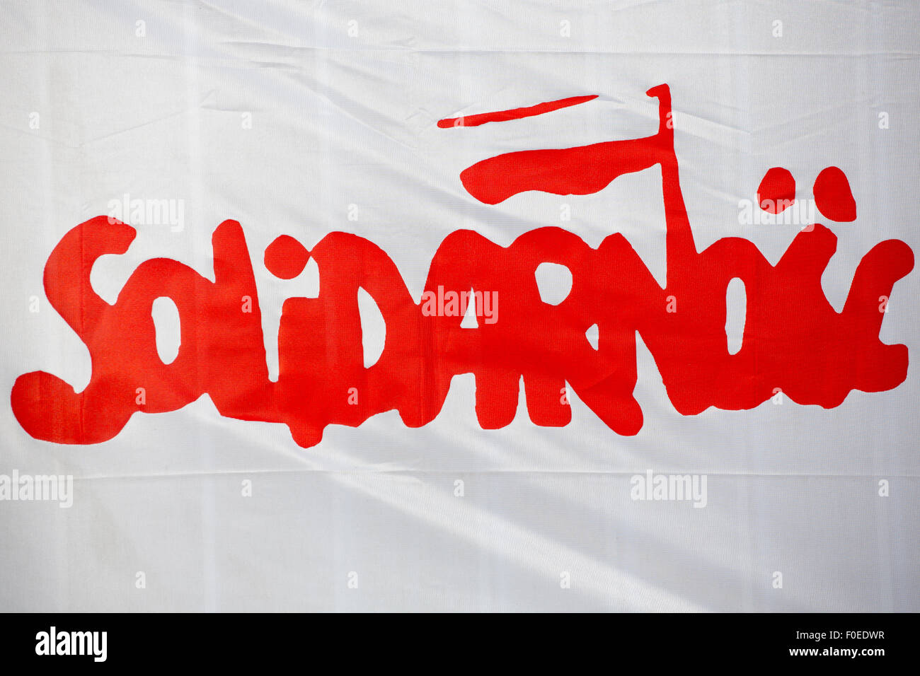 Official logo of solidarnos hi-res stock photography and images - Alamy
