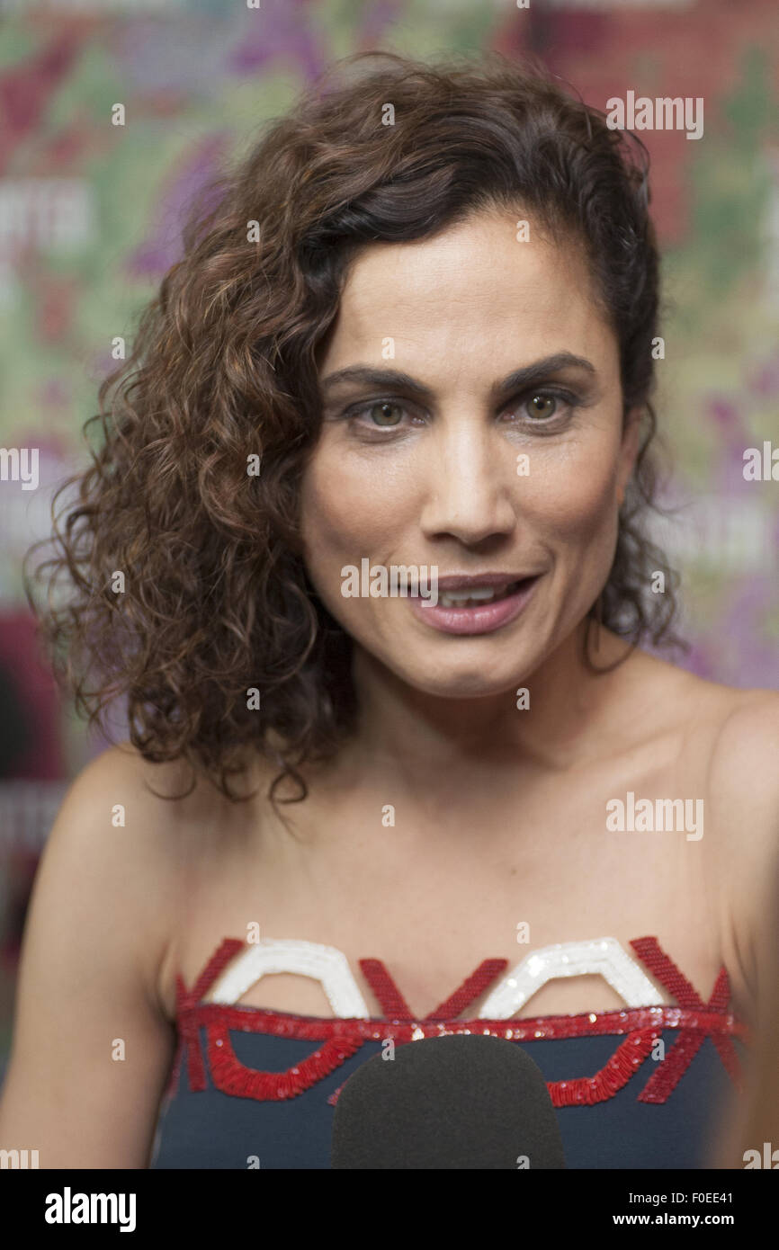 Spanish actress Toni Acosta presents the new MAC makeup autumn/winter ...